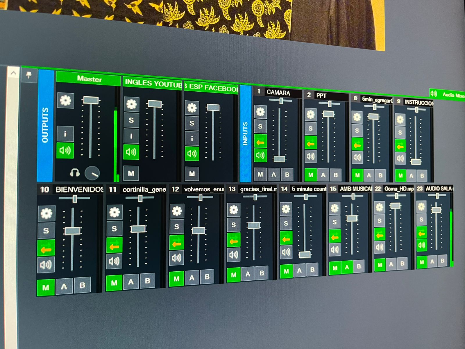 Streaming Software – Audico Galería