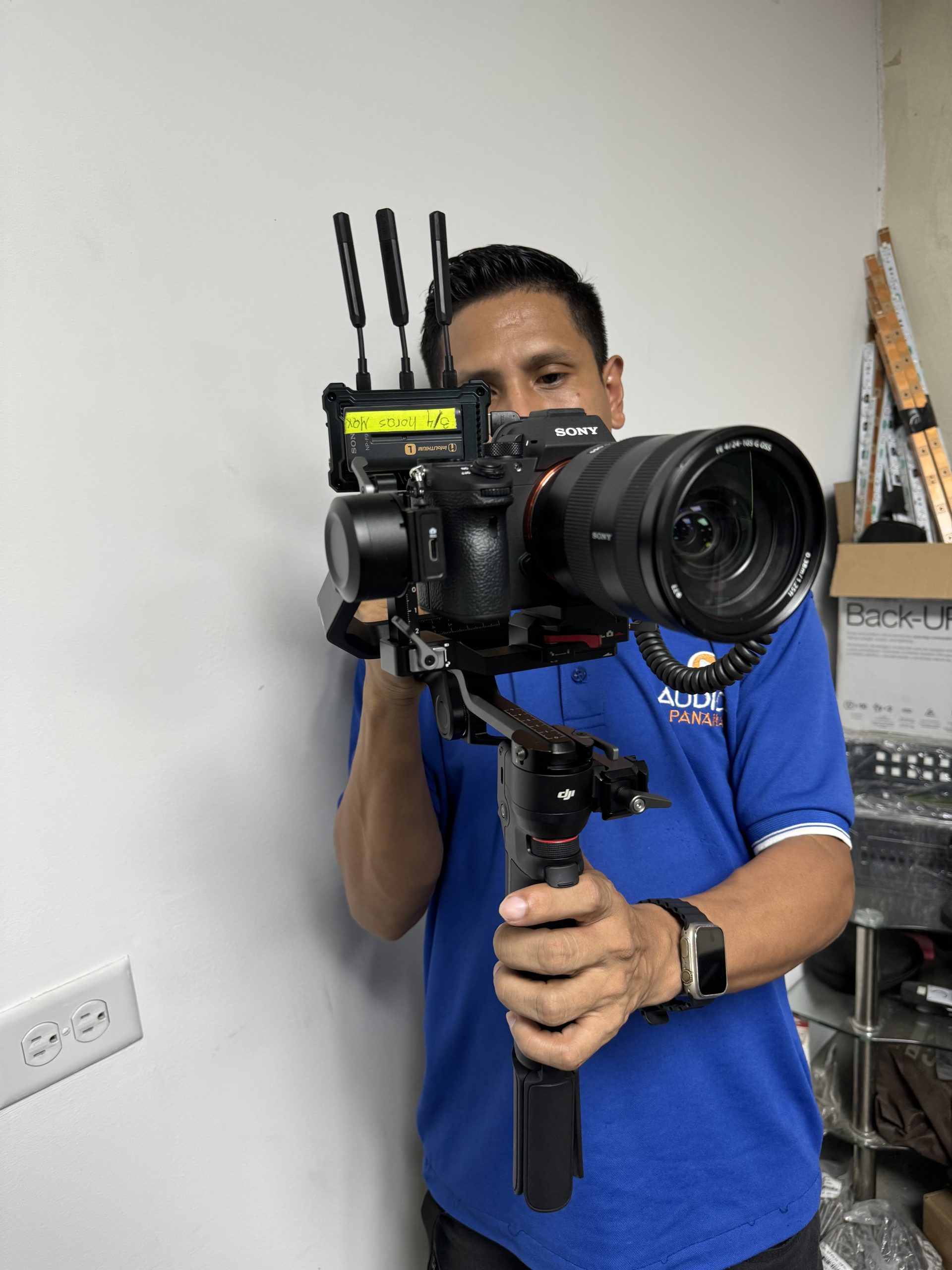 Camara de Filmación, Circuito Cerrado y Streaming – Audico Galería